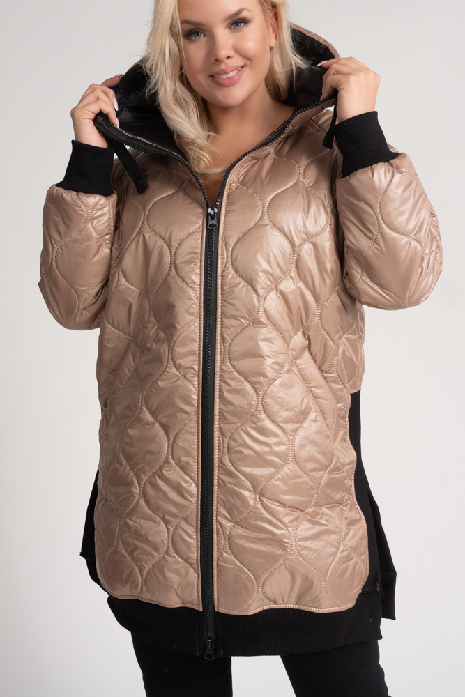 Beige CHOCO Quilted Jacket beige | Women's Clothing \ Jackets & Coats ...