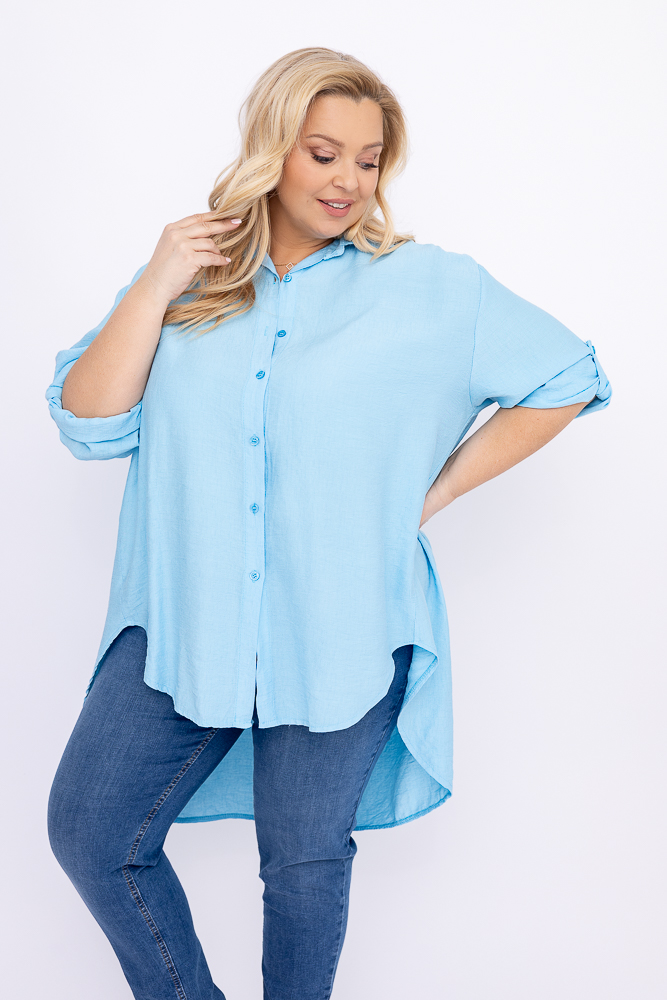 Błękitna Koszula TERIEN Koszule TONO